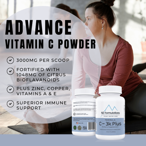 C-3K Plus – 3000mg Vitamin C Powder With Bioflavonoids