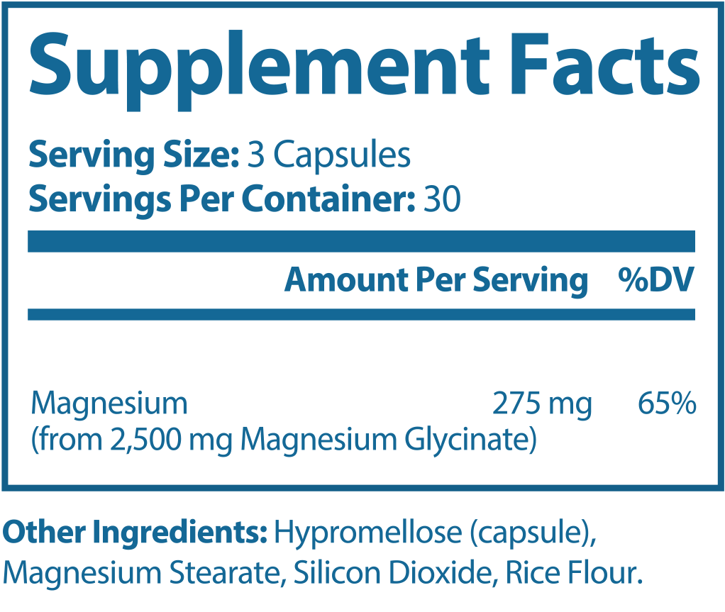 Best Pure Magnesium Glycinite Supplements By Clinical Effects
