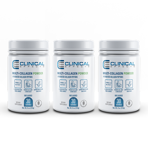 Clinical Effects Multi-Collagen Powder