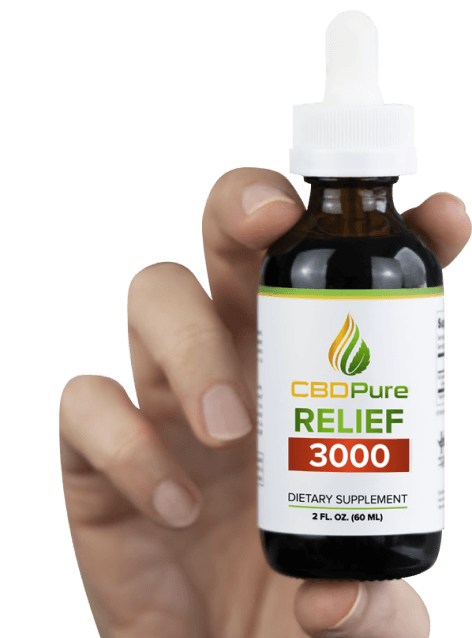 CBDPure Relief | 3000 mg CBD for Occasional Aches and Pains