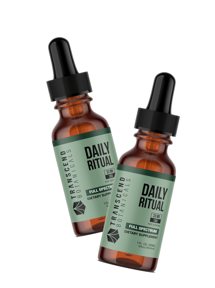 Daily Ritual CBD Tincture | Transcend Botanicals