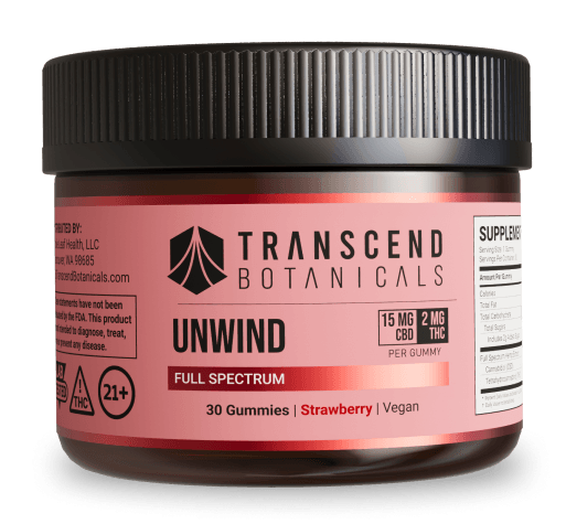 Unwind Gummies | Relax & Rejuvenate | Transcend Botanicals