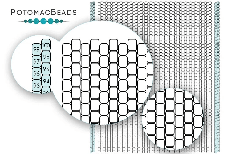 Unleash Your Creativity with Beading Graph Paper: Plan, Design, and ...