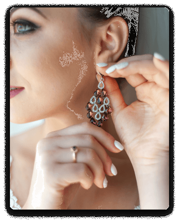 Bezeled Bubble Earrings Tutorial | PotomacBeads