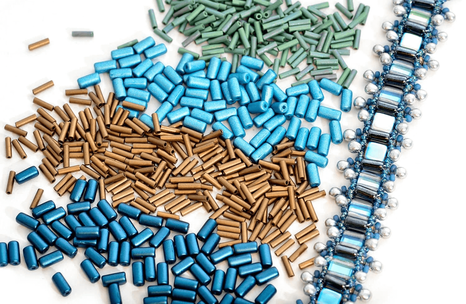 Explore Tubelet Beads: A Stylish Alternative to Bugle Beads by PotomacBeads