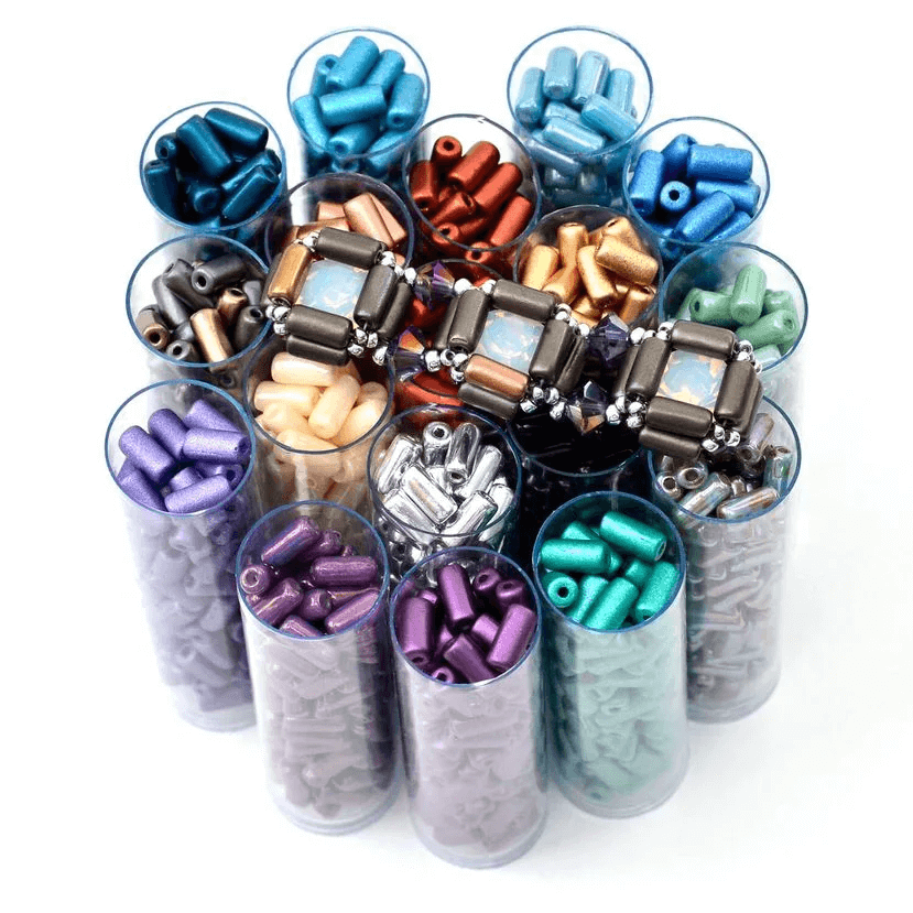 Explore Tubelet Beads: A Stylish Alternative to Bugle Beads by PotomacBeads
