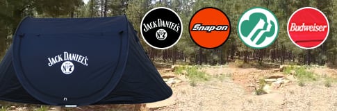 Pinnacle Tents designs and manufactures custom camping tents.